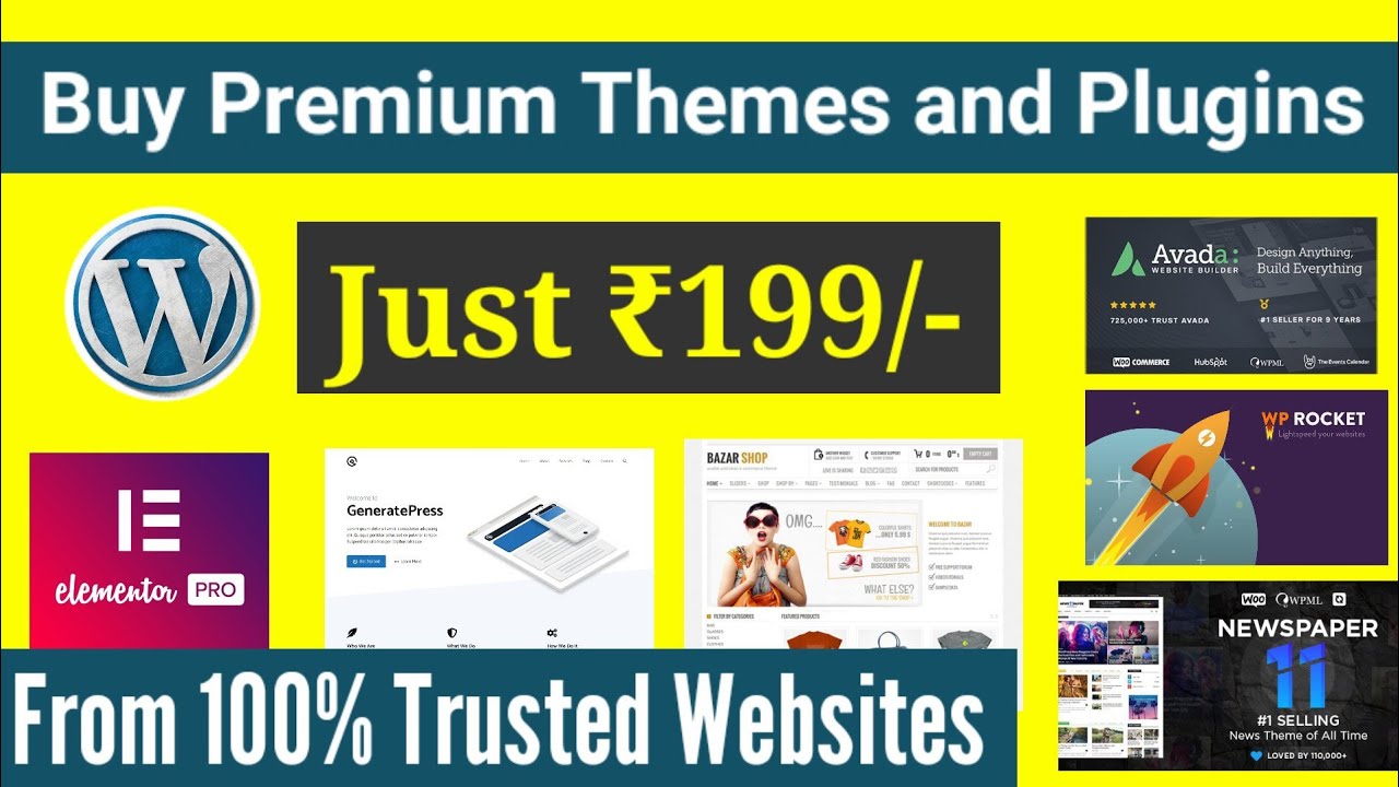 Buy Cheapest Wordpress Premium Themes and Plugins at just Rs 199 only | GPL Ji GPL Themes ...