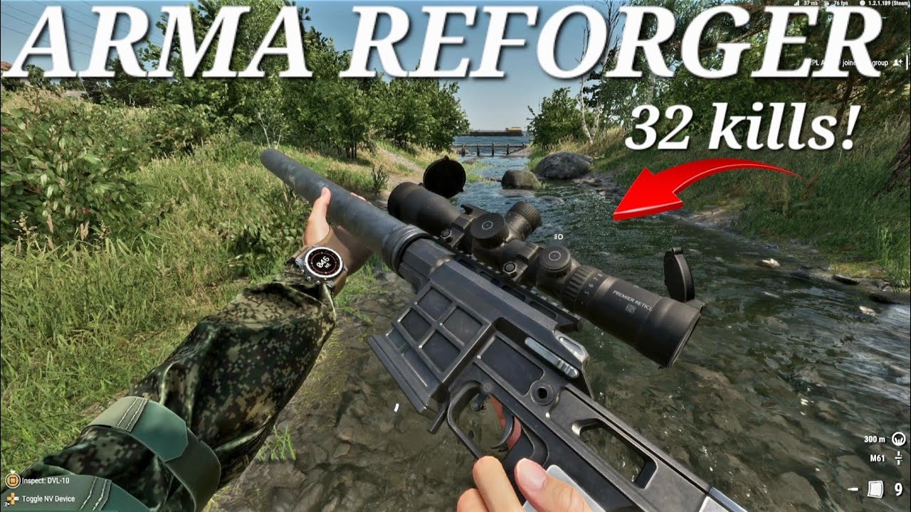 Sniping in Arma Reforger is AMAZING! MODDED GAMEPLAY 2025 - YouTube