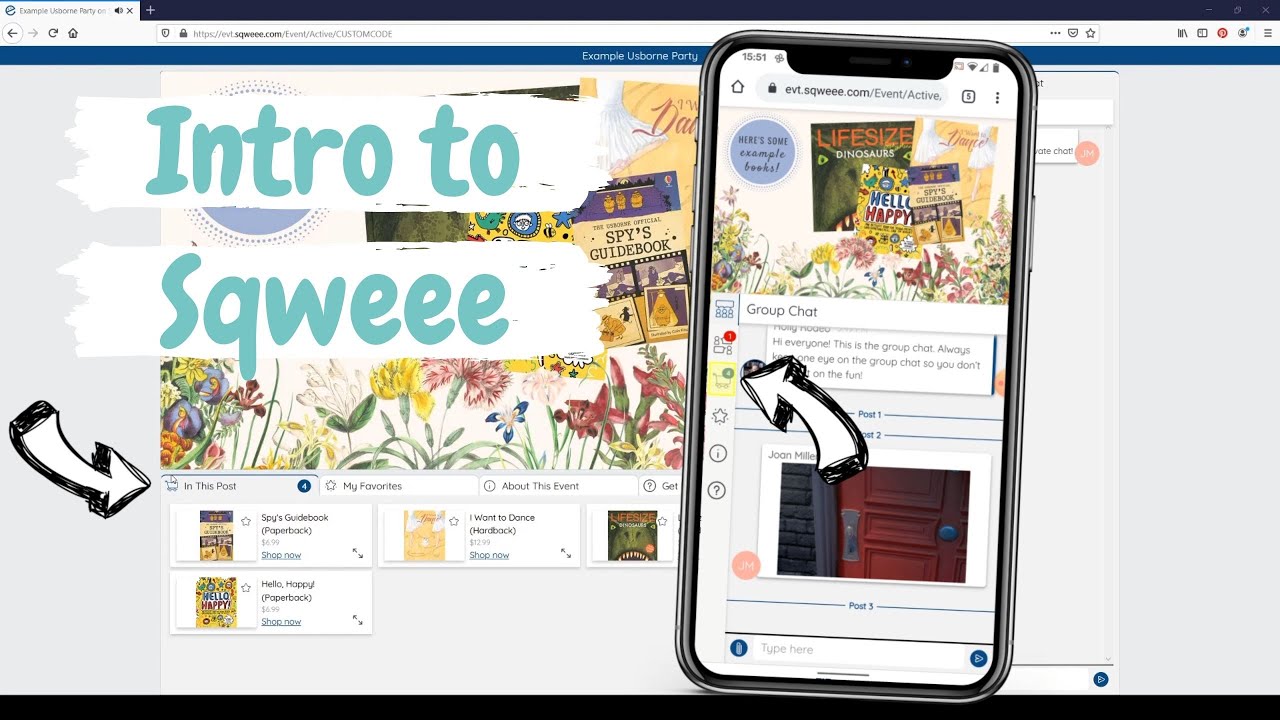 SQWEEE INTRO AND TOUR - How to Party on Sqweee - YouTube