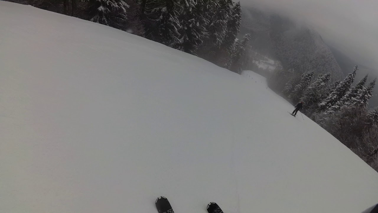 Ski Azuga - Partie Sorica 24 Feb 2018 - 4K - YouTube