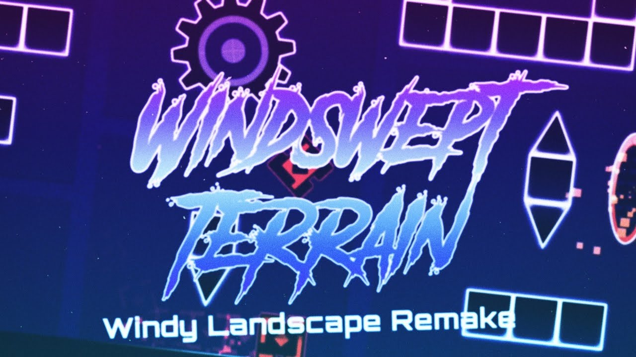 Windy Landscape Remake! - "Windswept Terrain" Layout by me! - YouTube