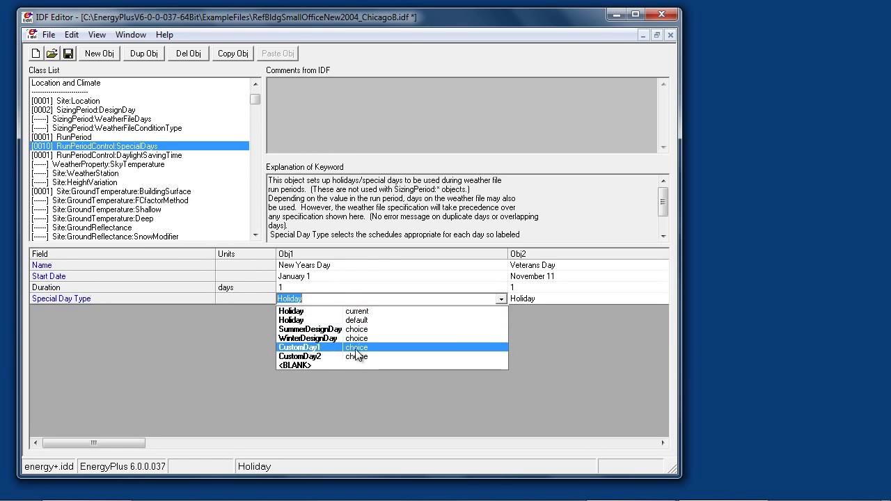 07 EnergyPlus Location and Climate - YouTube