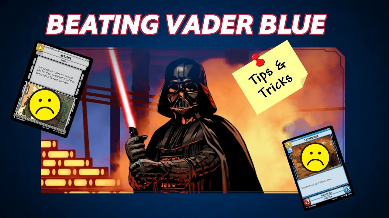 BEATING VADER BLUE: How to handle the new menace in Star Wars Unlimited ...