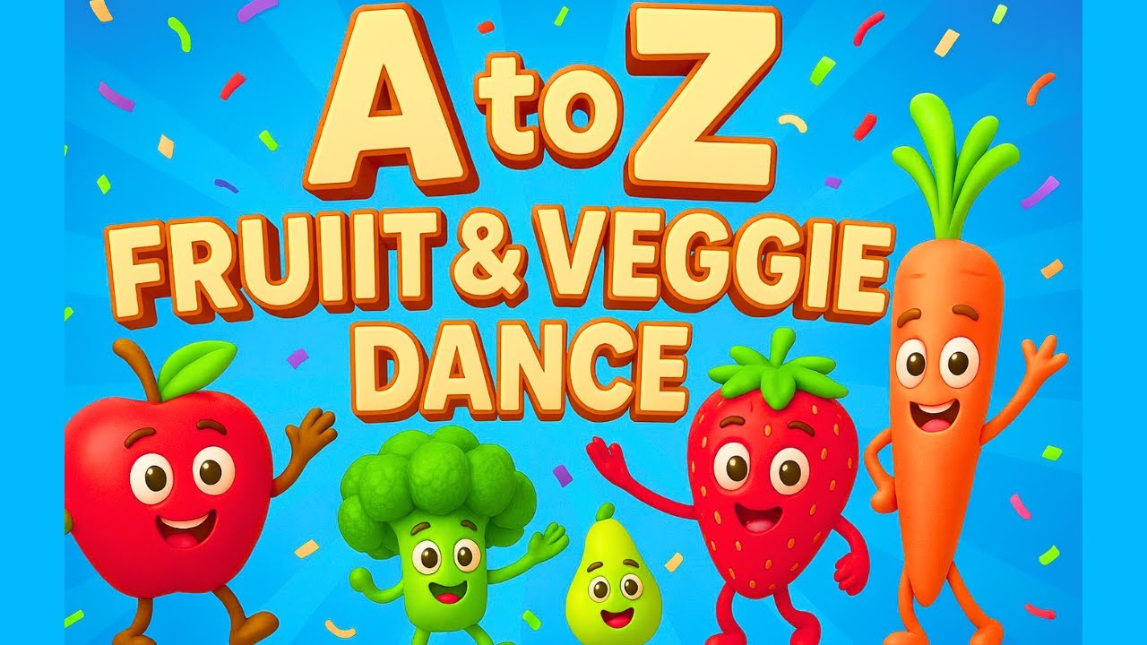 Phonics Songs| ABC Fruit and Vegetable Song 🥦🎶 | Alphabet Song for ...