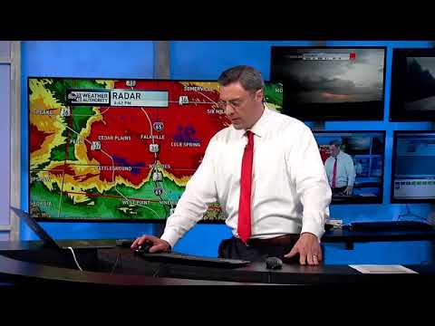 WBMA ABC 33/40 weather Coverage 3/19/18 - YouTube