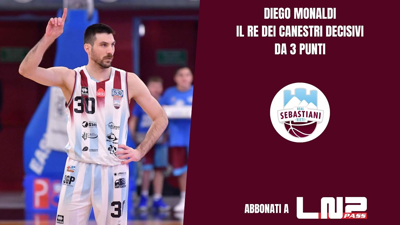Diego Monaldi: il re dei canestri decisivi da tre punti - YouTube