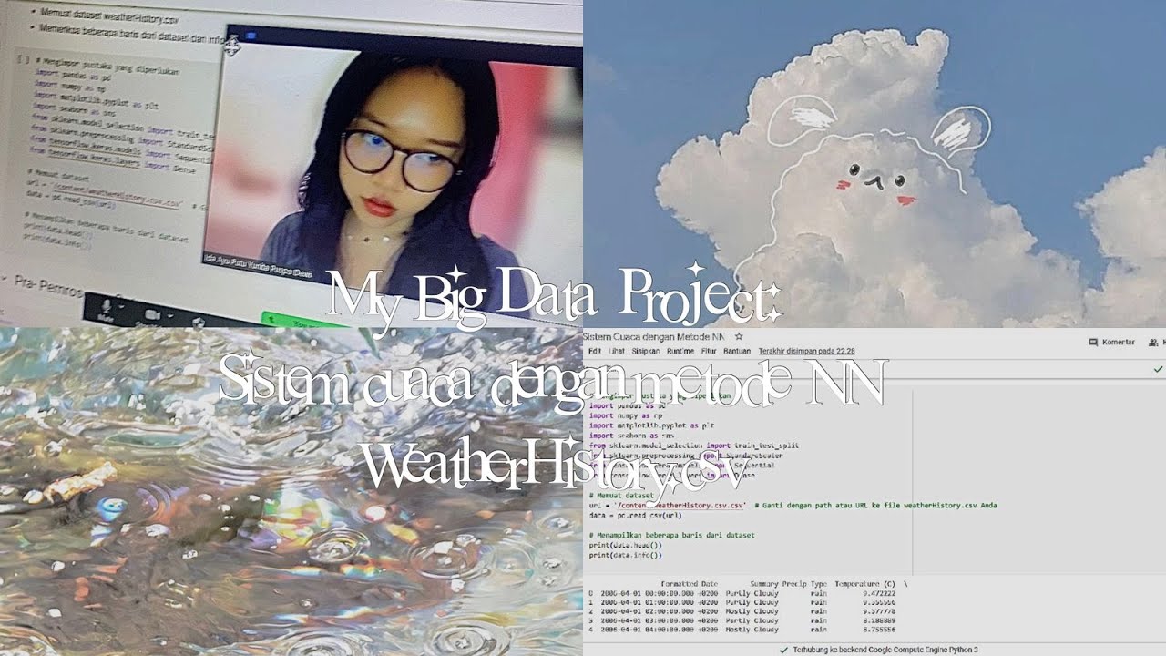 Big Data Project: Sistem Cuaca dengan Metode Neural Network (NN) - WeatherHistory.csv - YouTube