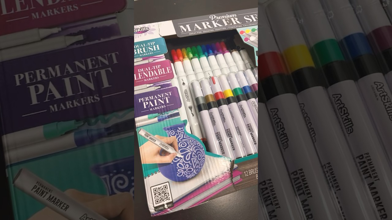 Unboxing my marker collection! The end result was amazing! # ...