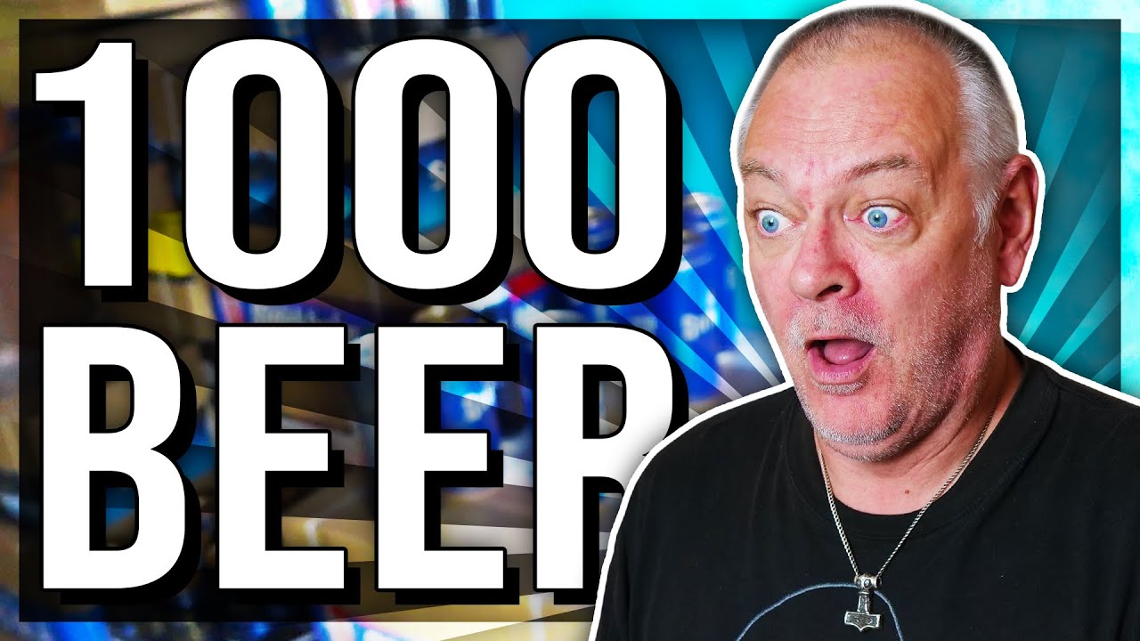 DRINKING 1000 BEER FOR 1 MILLION SUBSCRIBERS! - YouTube