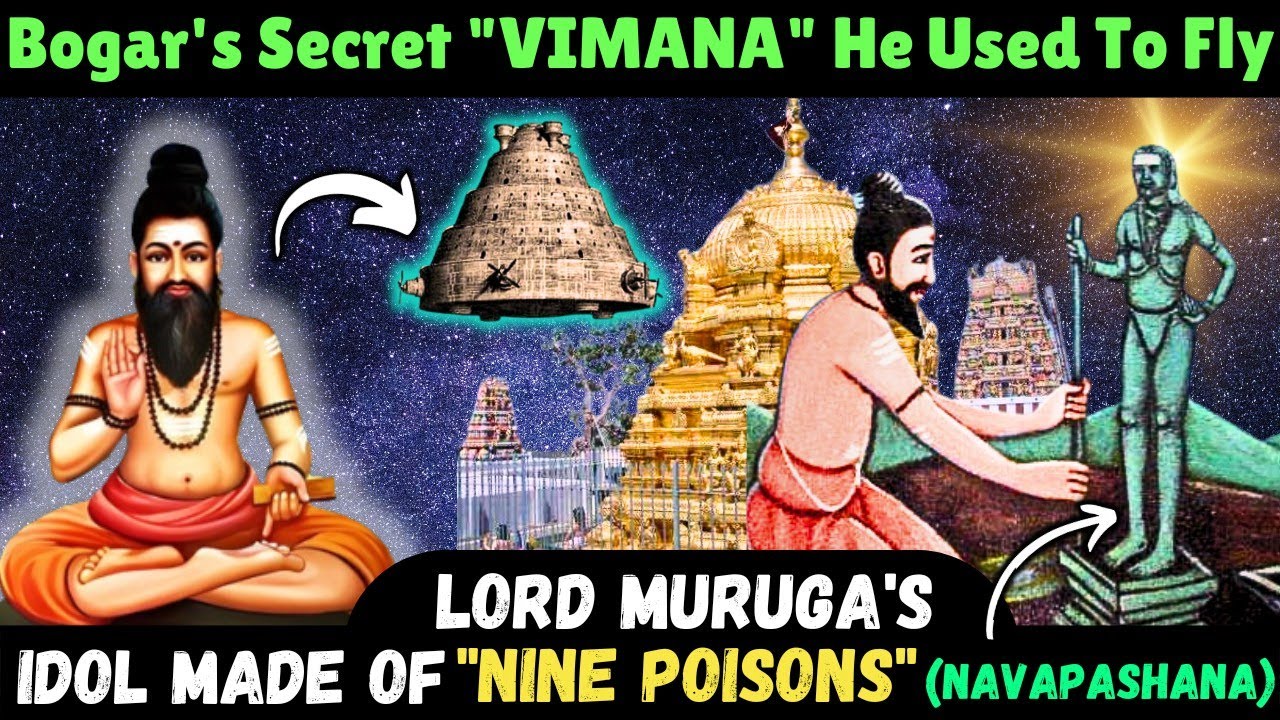 Boganathar Siddha's Navapashana Idol of Lord Muruga | Secret Aircraft ...