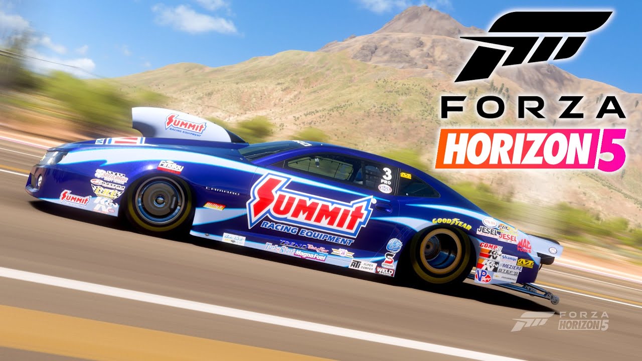 Probando el Chevrolet Camaro Pro Stock - Forza Horizon 5 - YouTube