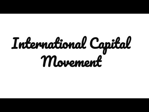 International Capital Movement I 2nd B Com ITF - YouTube