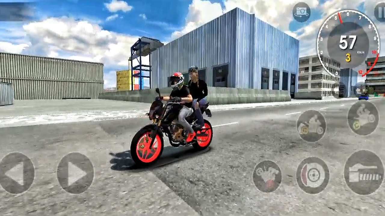 Road Jumpin Speed Driving Game Gameplay -Xtreme Motorbike Android ...