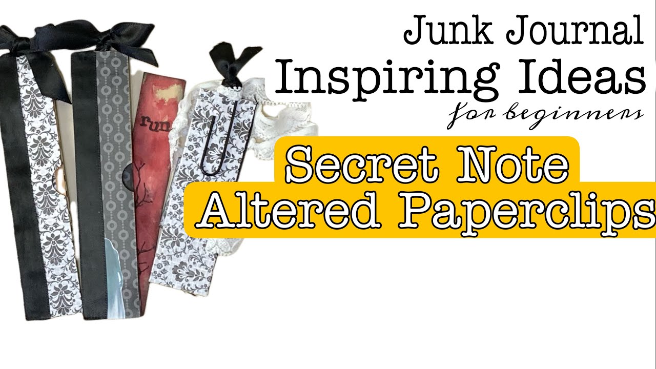 How to make Secret Note Paperclips. Easy and Fun Beginners Tutorial ...