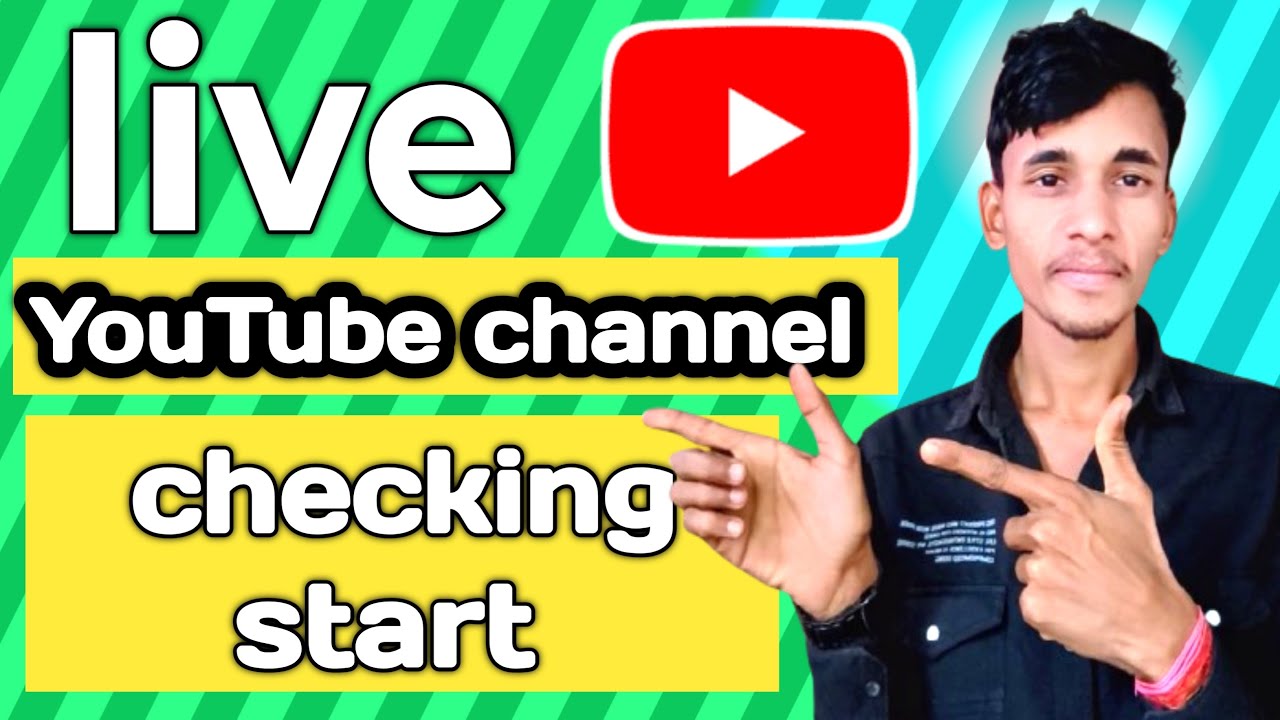 live channel checking 🤗 - YouTube