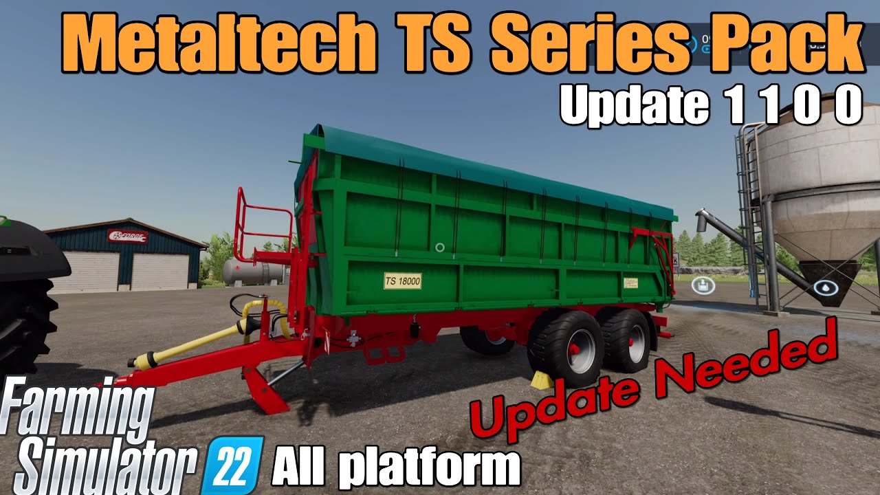 Metaltech TS Series Pack / FS22 UPDATE for all platforms - YouTube