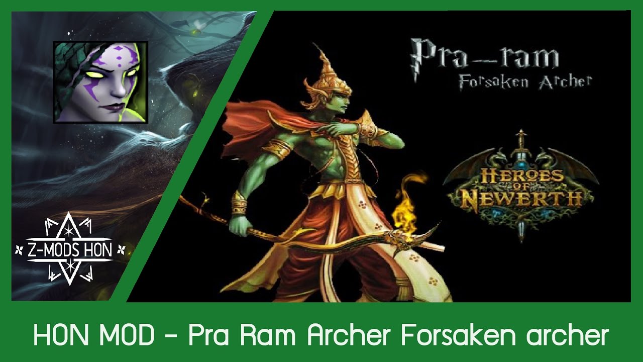 Review - รีวิว Forsaken Archer Pra Ram Archer (.honmod) - YouTube