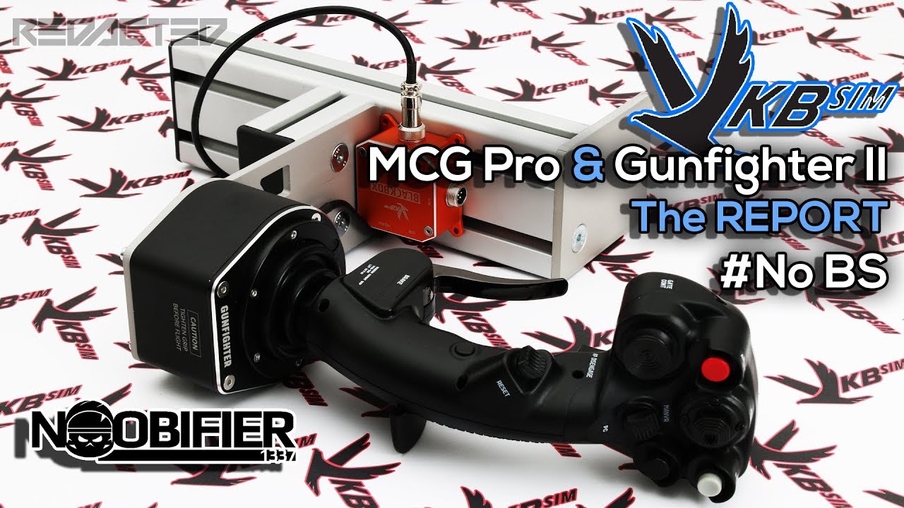 Vkb Mcg And Gunfighter Ii Joystick Review Youtube