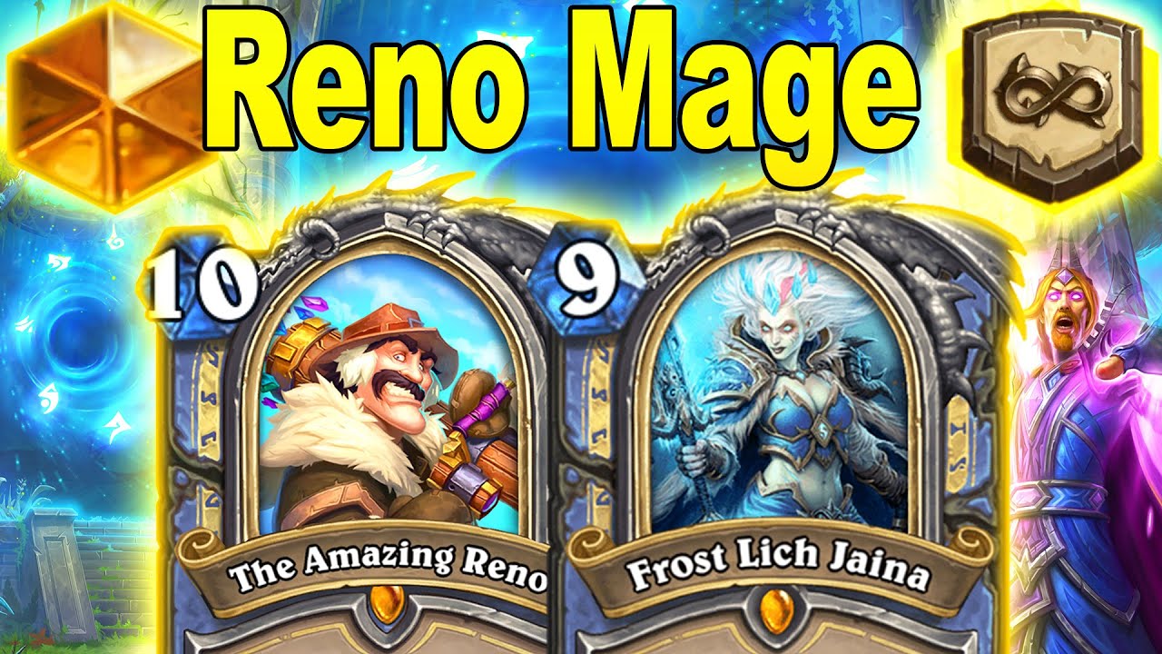 Frost Lich Jaina Reno Mage Is Not Bad! A Very Fun Deck To Try Out ...