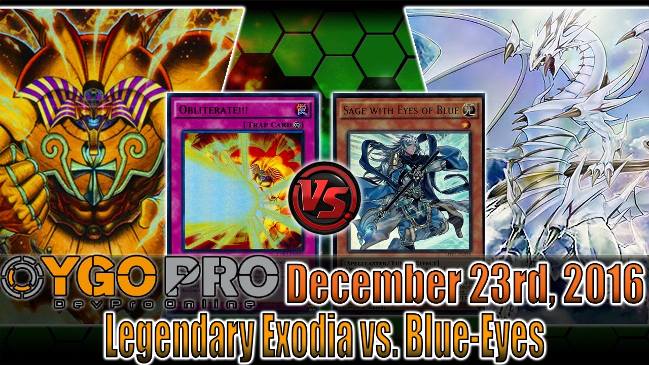 Legendary Exodia Incarnate vs. Blue-Eyes - YGOpro Duels (Best of 5 ...