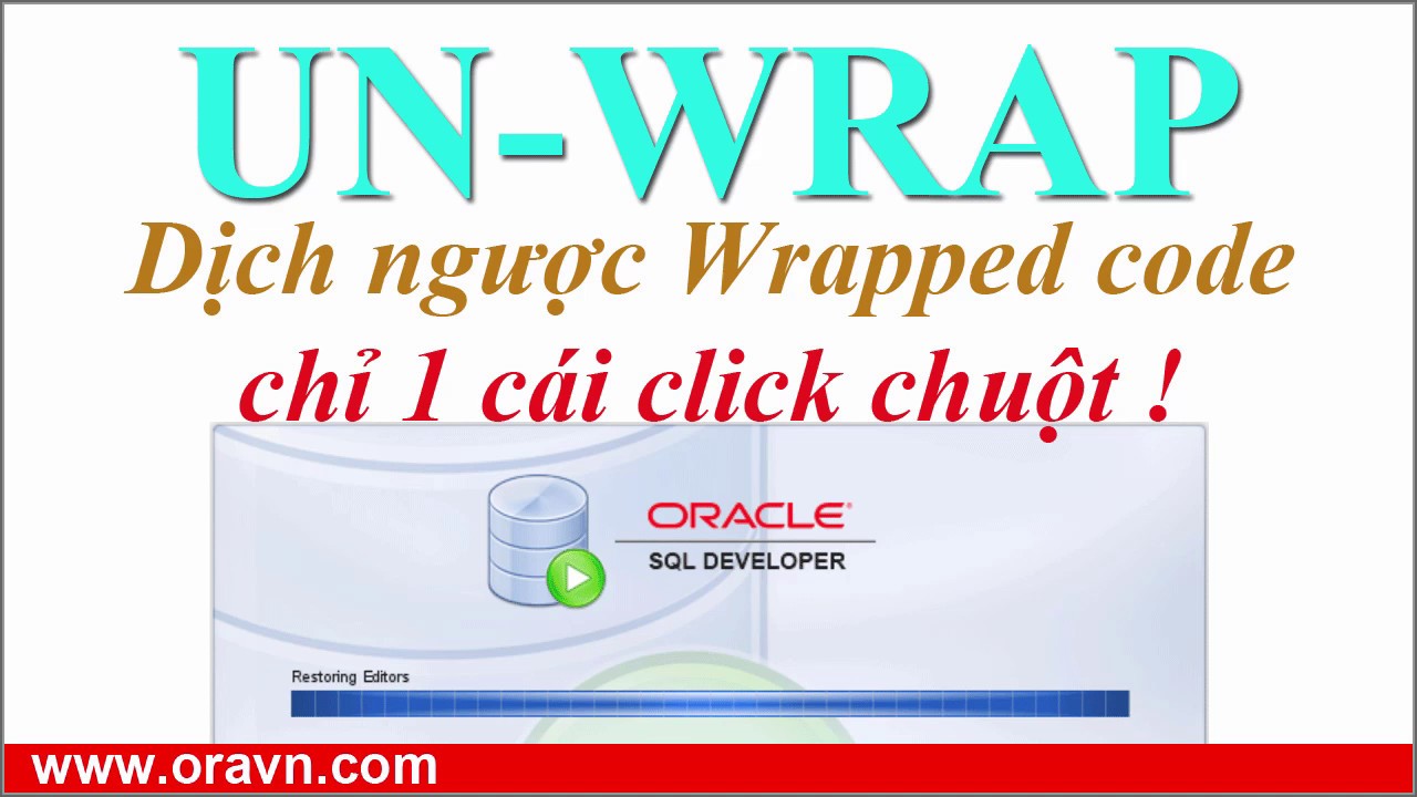 [vi] Hack Oracle, UnWrap PLSQL chỉ bằng 1 cú click chuột ! - YouTube