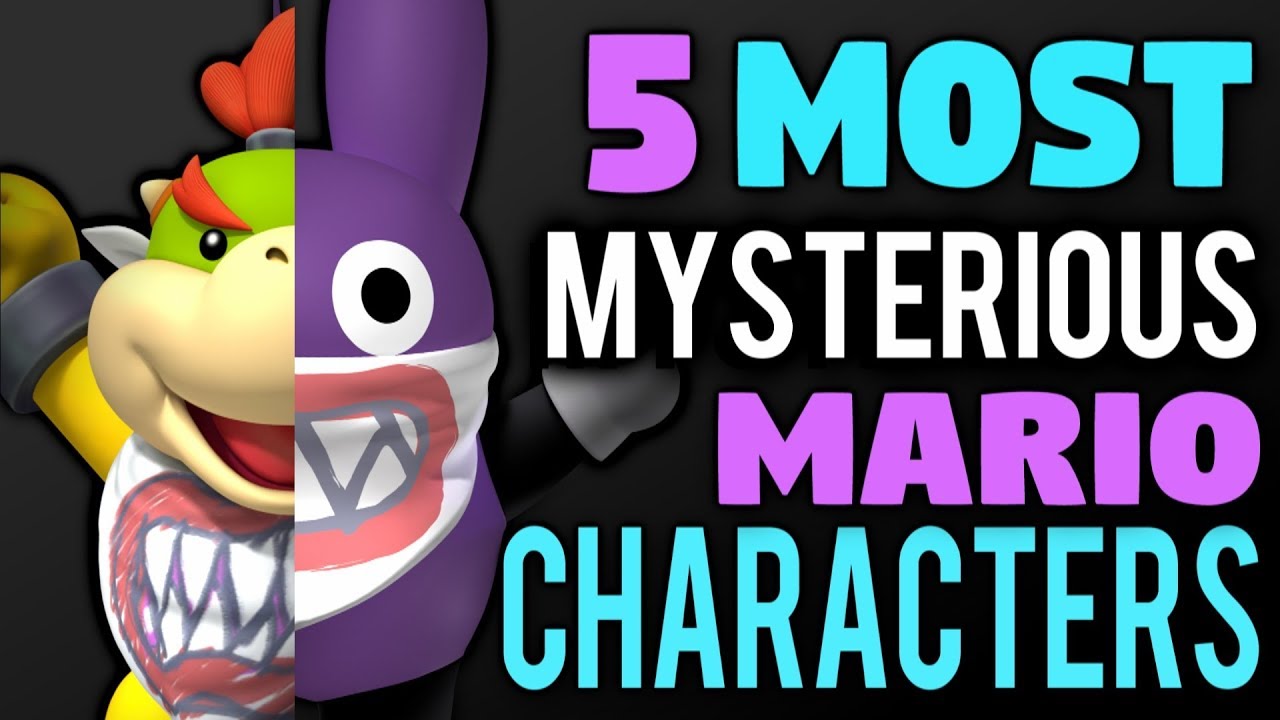 5 Most Mysterious Mario Characters - YouTube
