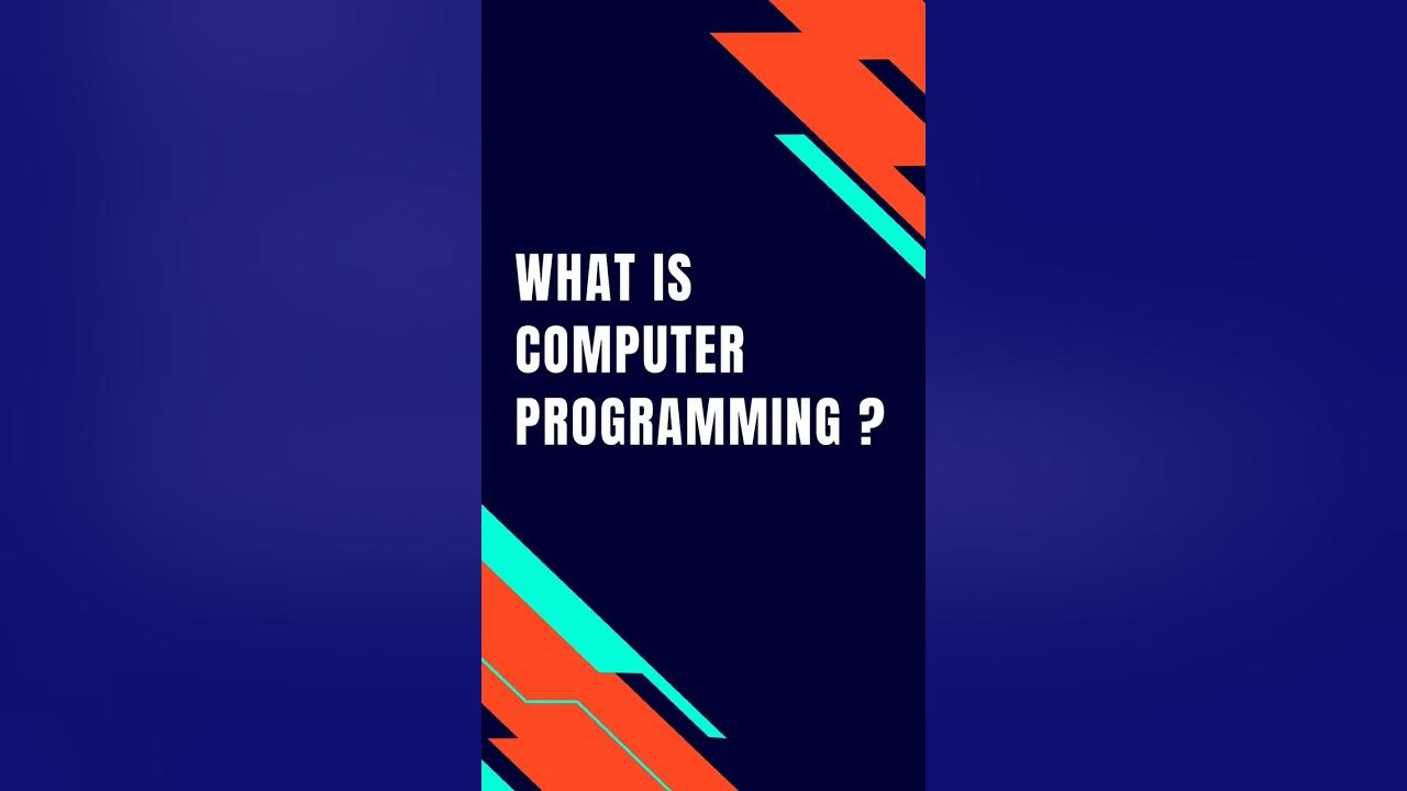 What is Computer programming ? Computer Programming kya hota hai ? #computerprograming - YouTube