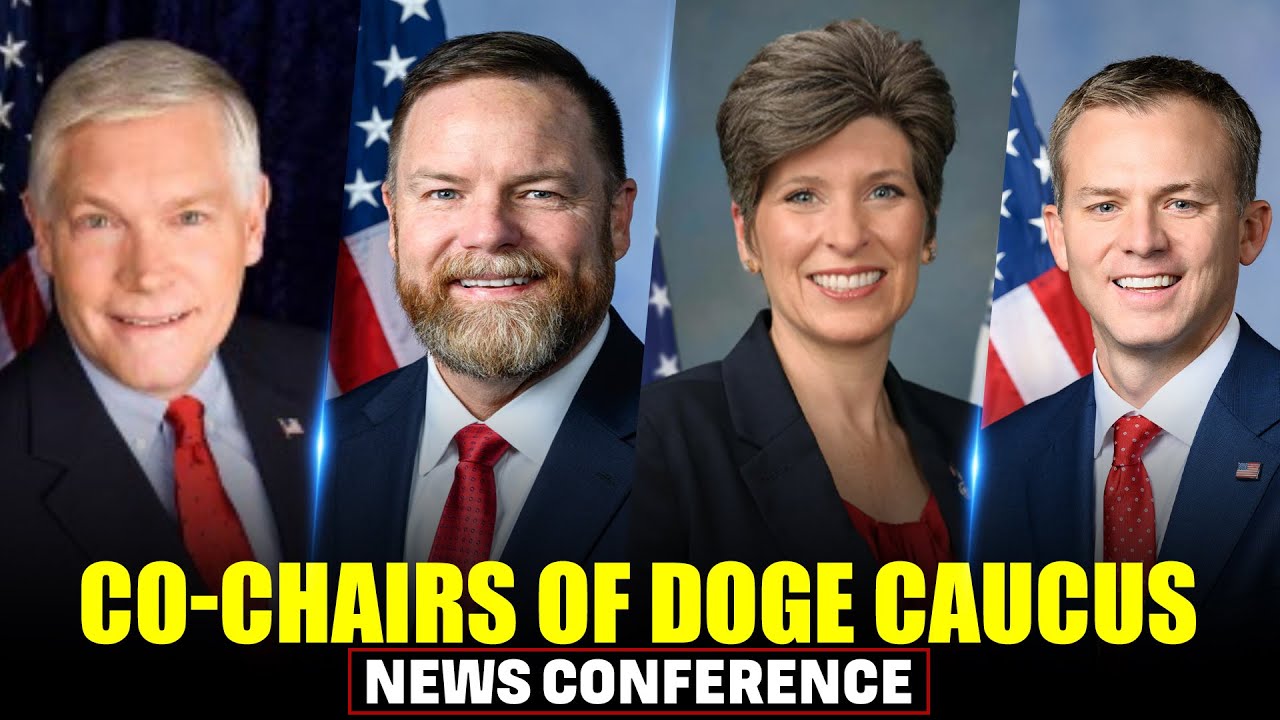 LIVE: Co-Chairs of the DOGE Caucus holds Presser| USA |Elon Musk |Doge ...