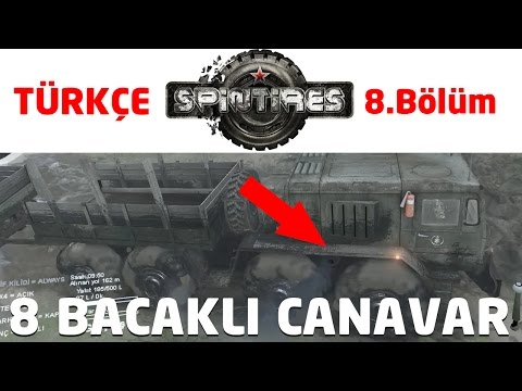 8 Bacaklı canavar I Spintires Türkçe Online Multiplayer I 8. Bölüm