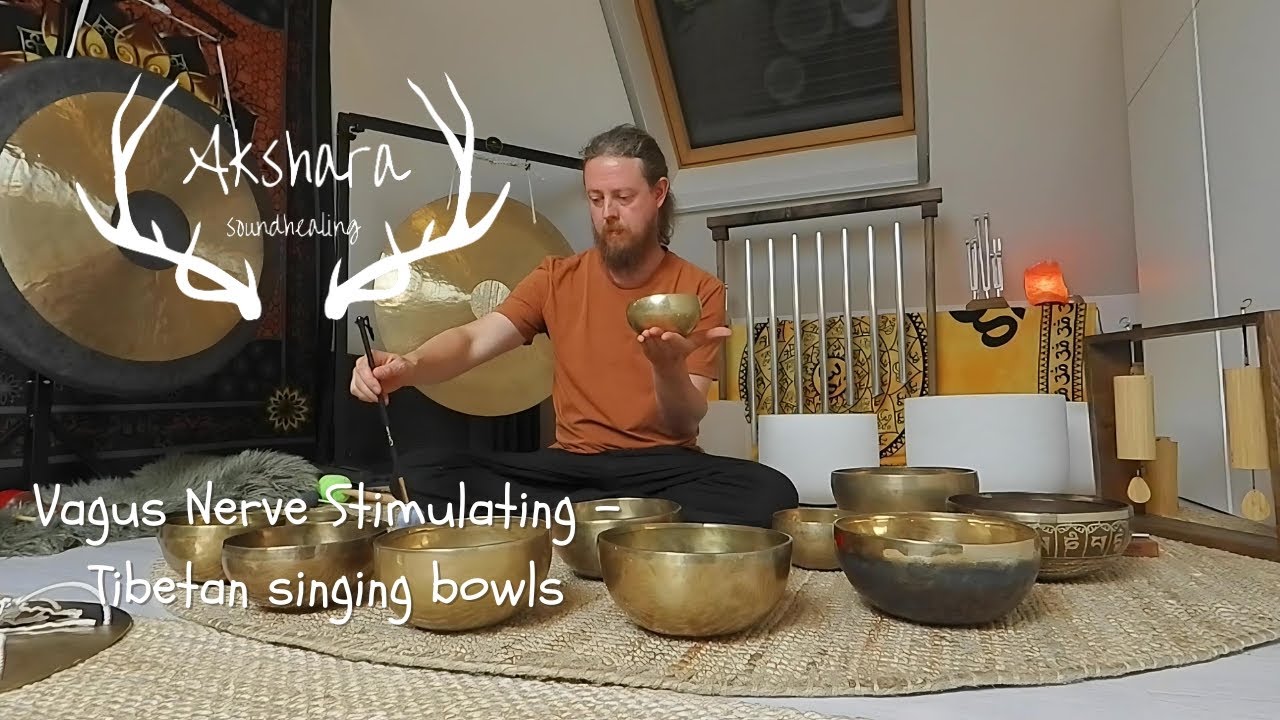 Vagus Nerve Stimulating Soundhealing - Tibetan bowls - Koshi Chimes ...