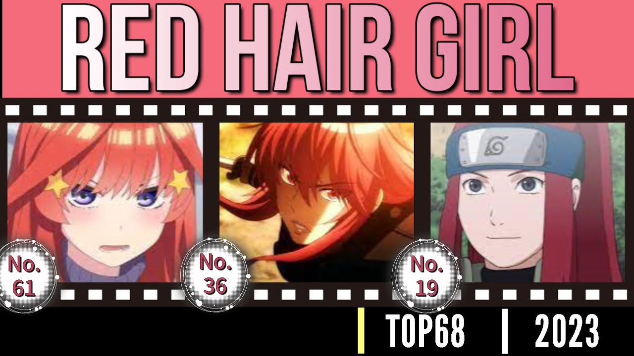 TOP68 Red Hair Anime Girls of all Time - YouTube