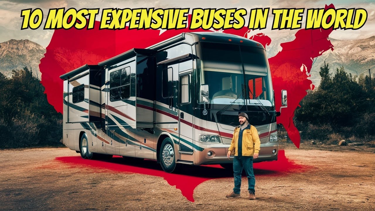 The 10 Most Expensive Buses (Luxury On Wheels) - YouTube