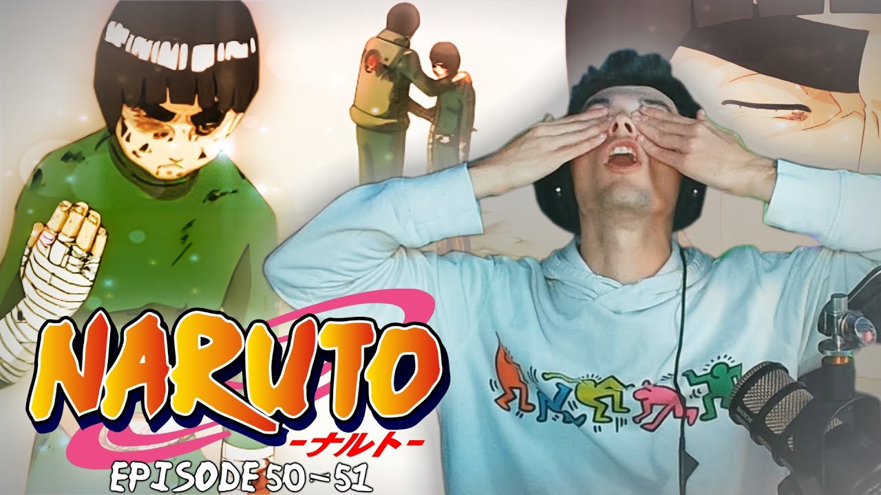 RESPECT TO MY GOAT ROCK LEE!! Naruto Episode 50-51 REACTION!! - YouTube