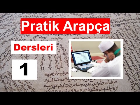 DERS 1 - PRATİK ARAPÇA DERSLERİ