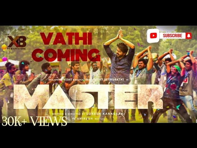 Vathi coming song lyrics/master Chords - Chordify