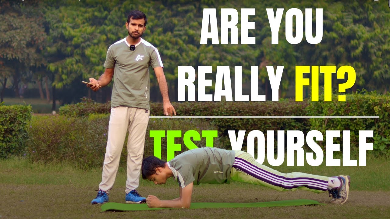 Are you Really Fit? | Measure your Fitness with this SELF FITNESS TEST ...