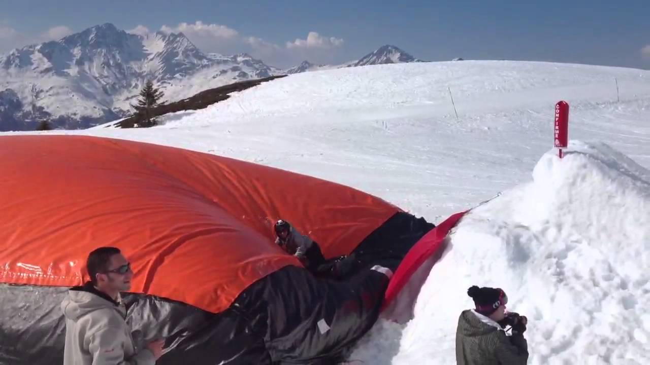Les Arcs snow park: Valerie - YouTube
