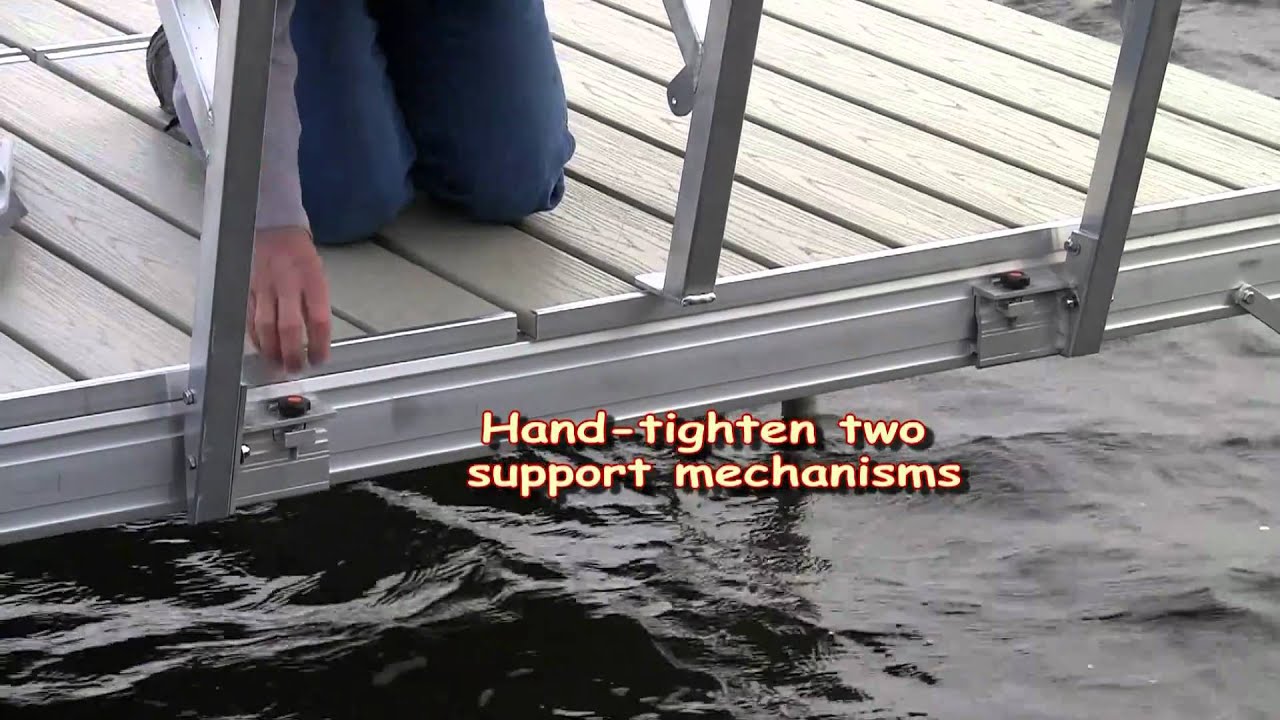 Bench installation - YouTube