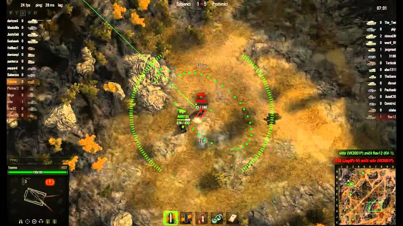 World of Tanks 03 - M37 CZ - YouTube