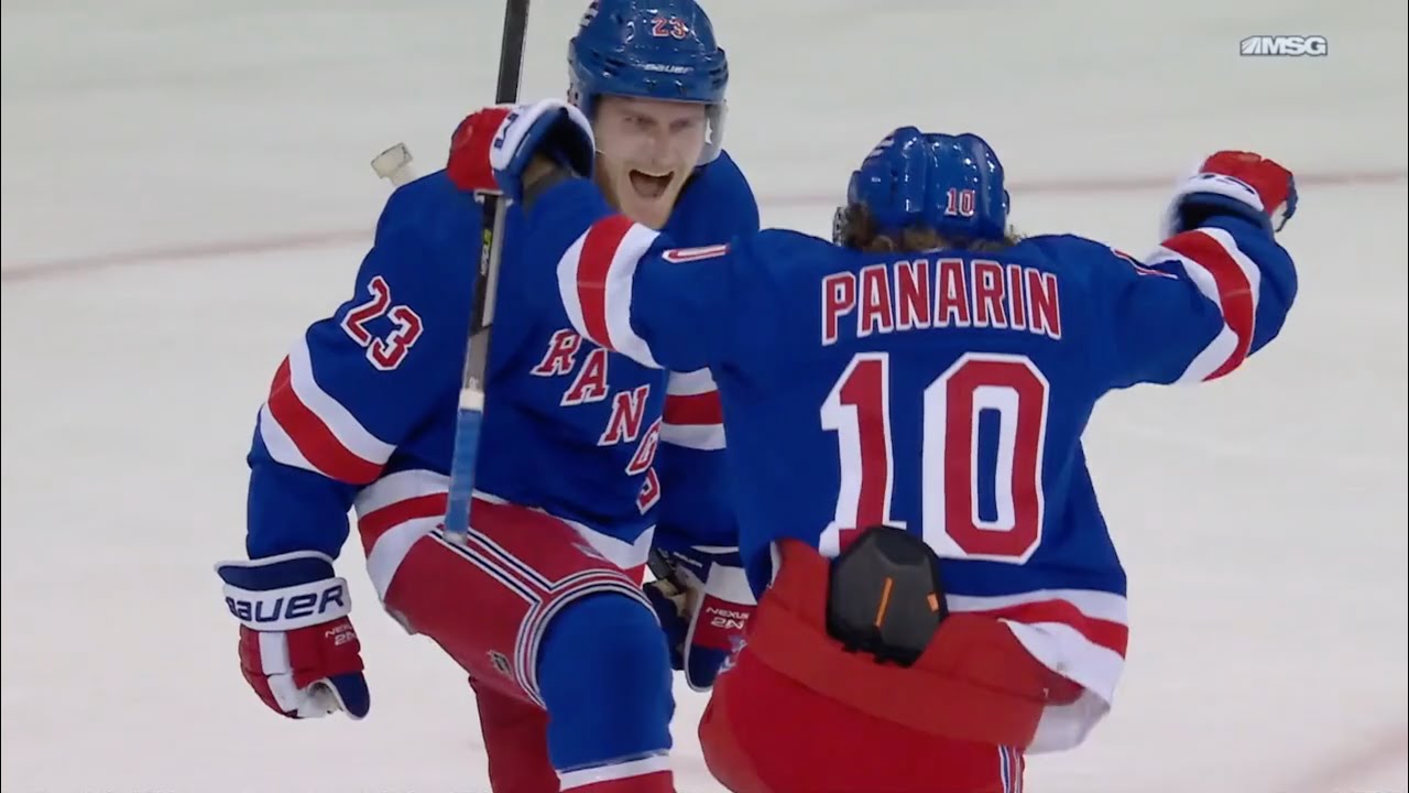 NY Rangers incredible overtime win against Stars with game-tying goal ...