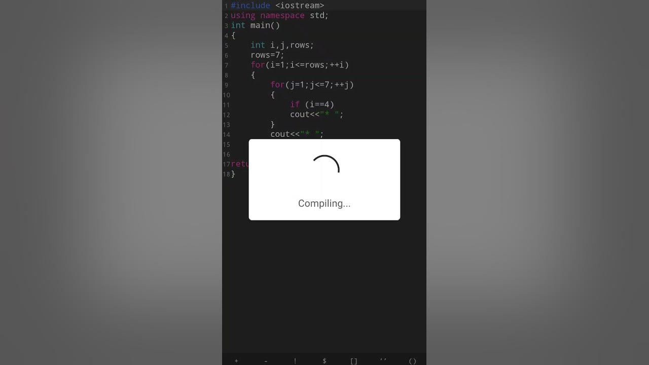 Astarisk Pattern In C Programming Foryou Program Clanguage Subscribe Vira Youtube