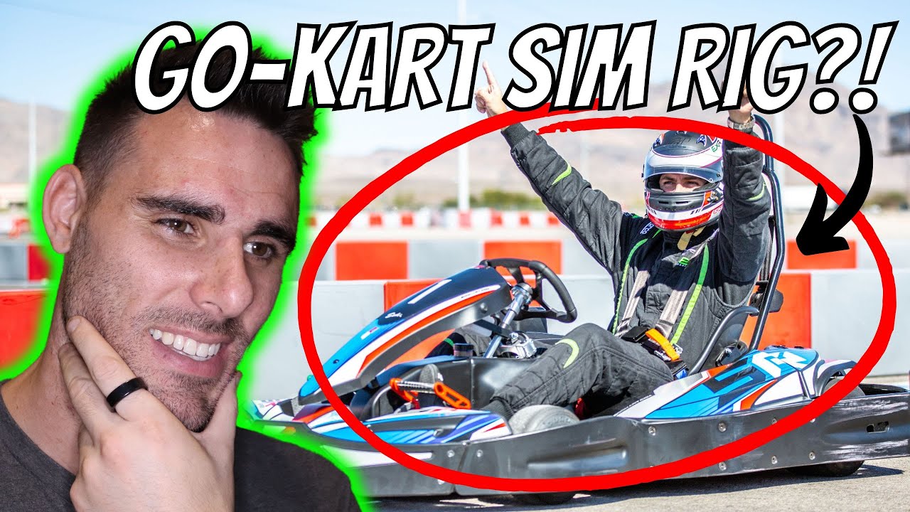 Sim Racing: GO KART RACING SIMULATOR!! - YouTube