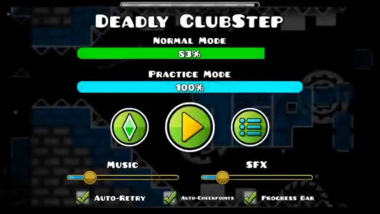 Geometry Dash: ''Deadly Clubstep'' by: Neptune (not the full level ...