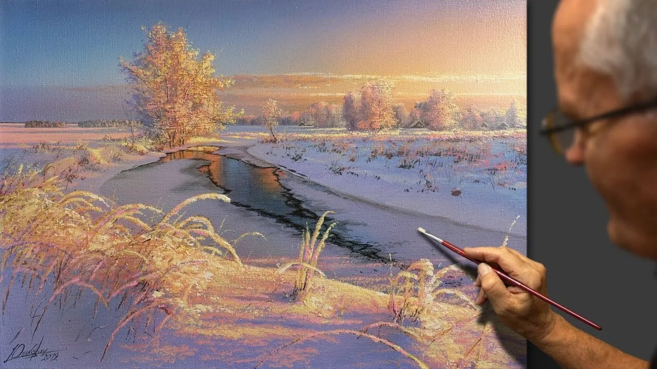 "Winter time" Artist-Viktor Yushkevich. #147 photo 2023. - YouTube