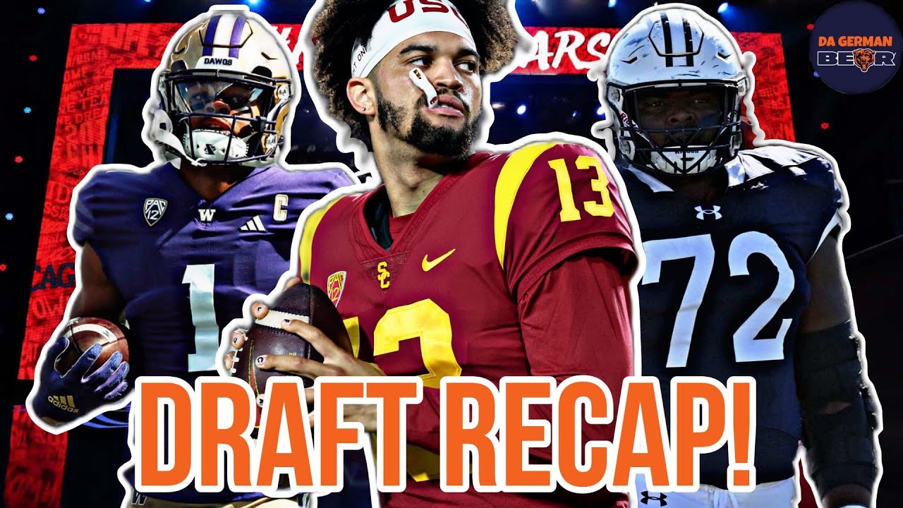 Generational Draft?! Bears Draft Grades || How Poles Changed the Bears ...