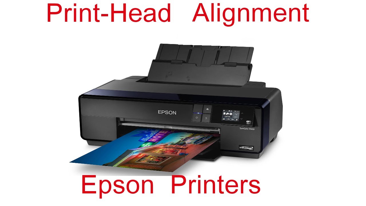 Print-Head Alignment Epson XP-2100 and other Epson models - YouTube