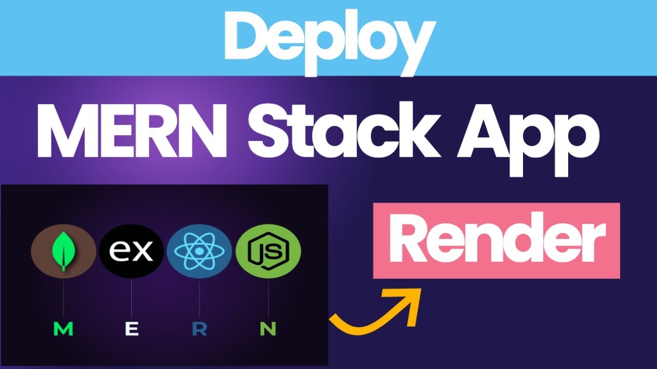 How to Deploy MERN App on Render | Step By Step Guide | How To Deploy Full Stack React App For ...