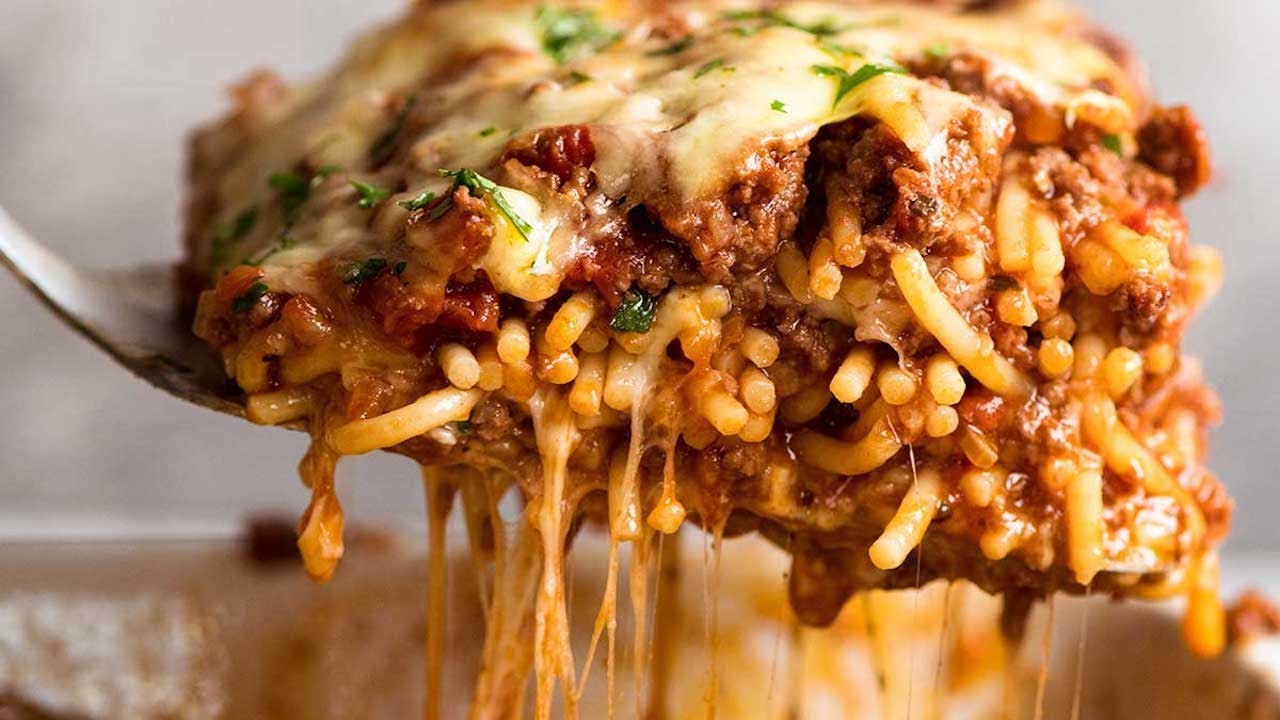 Baked Spaghetti - YouTube