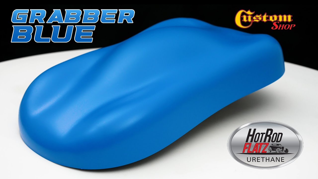 Custom Shop | Hot Rod Flatz - Grabber Blue - YouTube