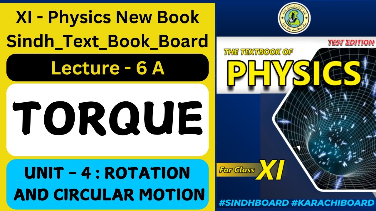 Torque or Moment of Force |Class 6 (Part 1)| XI Physics Unit 4 ...
